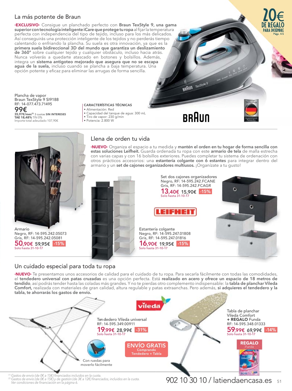 Catálogo La Tienda en Casa 1 Octubre 2017 al 28 Febrero 2018